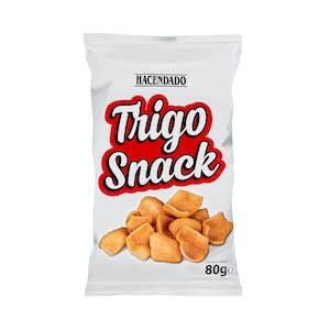 Trigo snack sabor ahumado Hacendado - Paquete 80 g (Mercadona): Precios ...